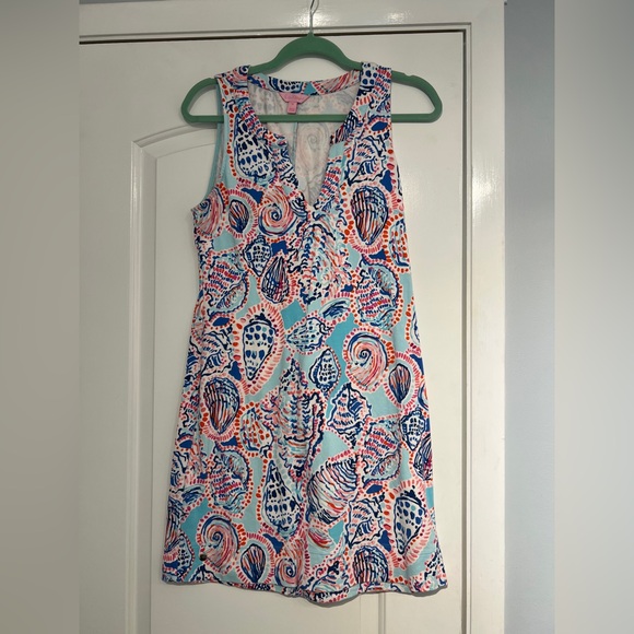Lilly Pulitzer | Dresses | Lilly Pulitzer Estrada Shift In Shell Me ...